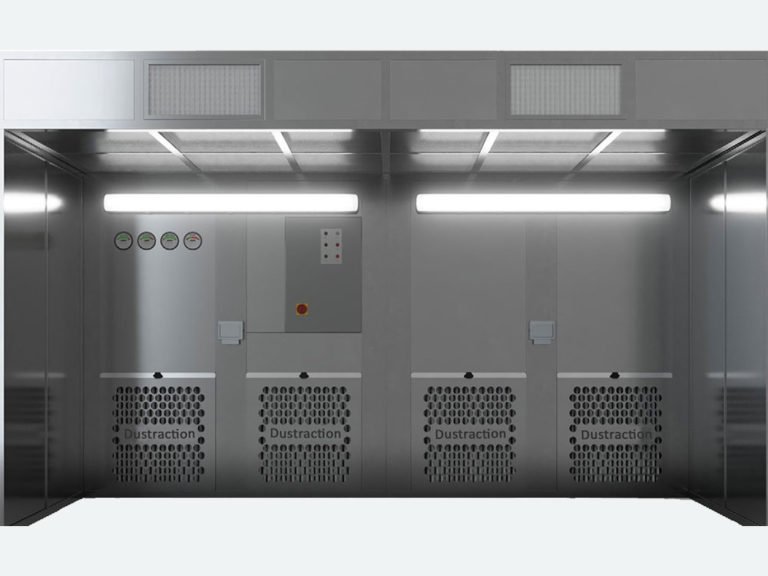 Downflow Booths from Dustraction to reduce dust from Bakeries